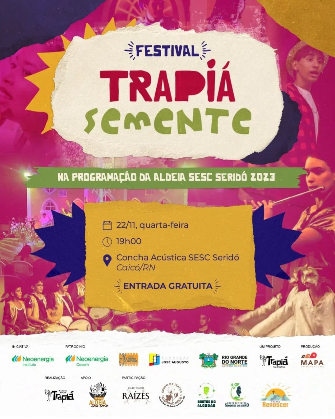 Festival Trapiá Semente | Associação Cultural Trapiá